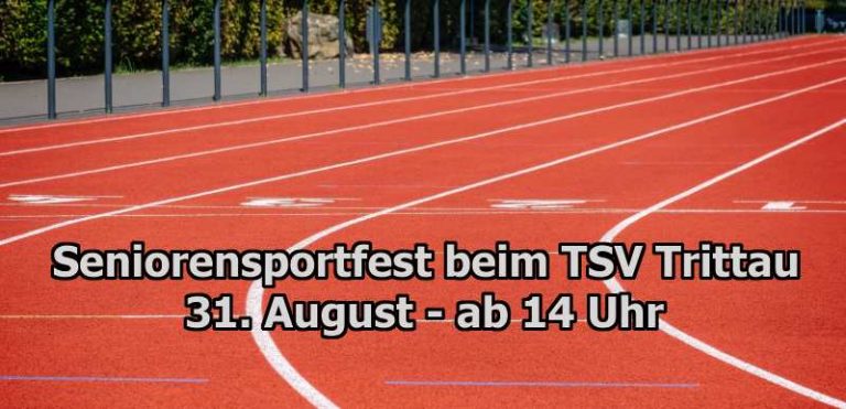 Seniorensportfest beim TSV Trittau am 31. August 2019 in der Trittau Arena